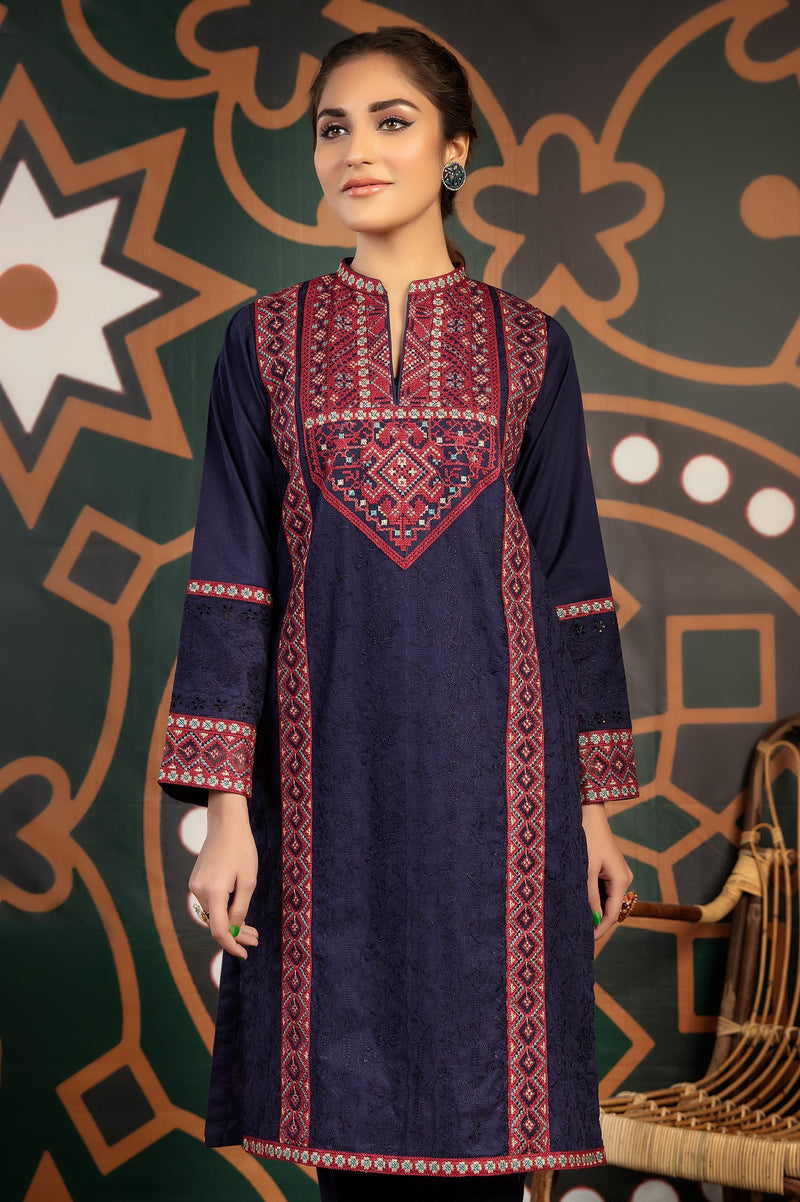 Sienna - Exclusive Embroidered Lawn Stitch Kurti – Pakistan Fashion Lounge